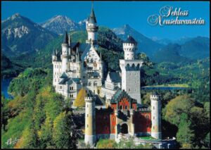 Postcard: Schloss | Neuschwanstein (Germany, Federal Republic ...
