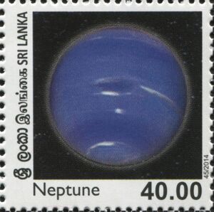 Stamp: Neptune (Sri Lanka) (Solar System) Mi:LK 2026A,Yt:LK 1973,Sg:LK ...