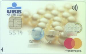 Bank Card: UBB Mastercard Debit Balls - 07/18/002 (United Bulgarian ...