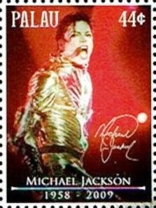 Stamp: Michael Jackson (Palau) (Michael Jackson (1958-2009)) Mi:PW 2827 ...