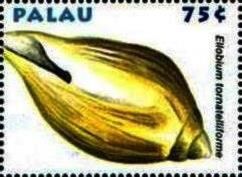 Stamp: Ellobium tornatelliforme (Palau(Seashells) Mi:PW 2886,Sn:PW 967c