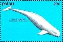 Stamp: East Asian Finless Porpoise (Neophocaena phocaenoides) (Palau ...
