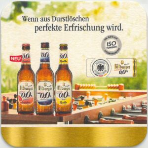Beer Coaster: Bitburger 0,0 (Bitburger Brauerei, Germany, Federal ...