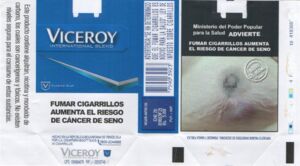 Cigarette Pack: Viceroy (VenezuelaCol:VE-CT-0135