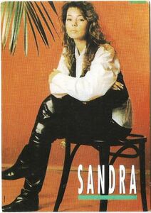 Pocket Calendar: Sandra (Romania(Artists) Col:RO-1993-Artist-002.01