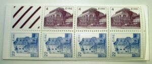 Stamp: Booklet pane (Ireland(Irish Architecture Definitives 1982-1990 ...