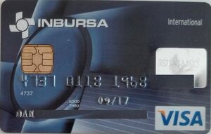 Cartões de bancos: Inbursa (Banco Inbursa, MéxicoCol:MX-VI-0072.03