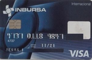 Tarjeta de Banco: Inbursa (Banco Inbursa, MéxicoCol:MX-VI-0072.04