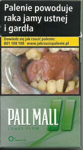 Cigarette Pack: Pall Mall Longs Flow (PolandCol:PL-CT-0289