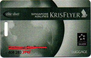 Functional Card: Singapore Airlines - KrisFlyer ( Elite Silver ...