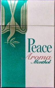 Cigarette Pack: Peace Aroma Menthol (JapanCol:JP-CT-0142