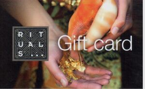 Gift Card: Rituals (Ritual, Denmark(Rituals) Col:DK-RITU-002