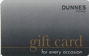 Gift Card: For every occasion (Dunnes, Ireland(Dunnes) Col:IE-DUN-008 ...