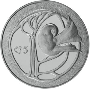 Coin: 5 Euro (50th Anniversary of the Republic of Cyprus) (Cyprus ...