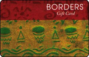 Gift Card: Borders bande (Borders, United States of America(Borders ...