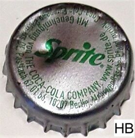 Bottle Cap: Sprite (Coca-Cola Erfrischungsgetränke AG, Germany, Federal ...