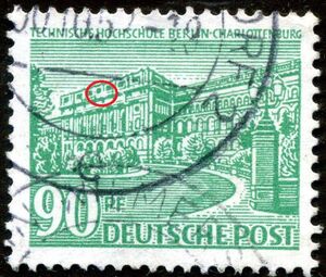 Stamp: Technical College (Berlin(Berlin buildings) Mi:DE-BE 56II