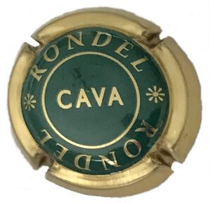 Bottle Cap: Gold Brut Rondel Cava (Codorníu, S.A., SpainCol:CV-ES-00745