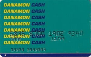 Bank Card: Danamon Cash (Bank Danamon, IndonesiaCol:ID-MS-0003.06
