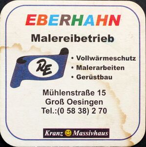 Beer Coaster: Vfl Wolfsburg. Stefan Effenberg (Vfl Wolfsburg, Germany ...