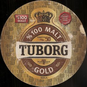Beer Coaster: Tuborg (Carlsberg Breweries AS, Denmark(Tuborg - Türkiye ...