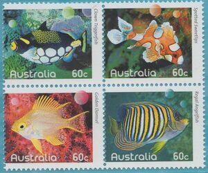 Stamp: Fish of the Coral Reef (Australia(Fishes of the Reef) Mi:AU 3393 ...