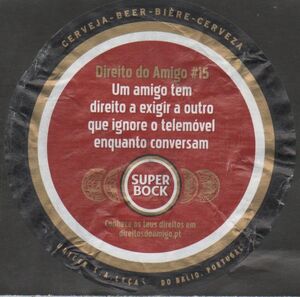 Drink Label: Super Bock (Unicer Bebidas, PortugalCol:PT-BEER-000261