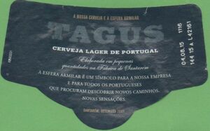 Drink Label: Tagus (DAMM Portugal Sociedade Unipessoal Lda, PortugalCol ...