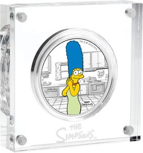 Moneda: 1 Dollar (The Simpsons - Marge Simpson) (Tuvalu(2019~Hoy - Los ...