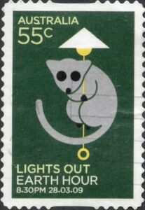 Stamp: Lights Out (Australia(Earth Hour) Mi:AU 3166,Sn:AU 3047,Yt:AU ...