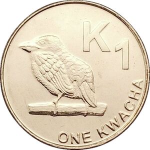 Coin: 1 Kwacha (Zambia(2012~Today - 5th Circulation series - Kwacha ...