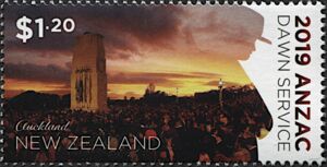 Stamp: Dawn Service in Auckland (New Zealand(2019 ANZAC Dawn Services ...
