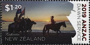 Stamp: Dawn Service in Kaikoura (New Zealand(2019 ANZAC Dawn Services ...