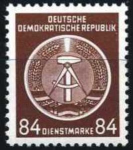 Stamp: Official Stamps for Administration Post B (I) (Germany ...
