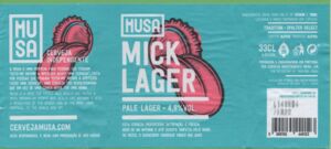 Etiqueta de bebida: Musa (Cerveja Independente Musa, Lda, Portugal) Col ...