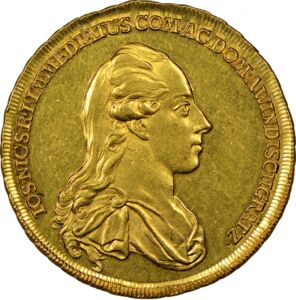 Coin: 5 Ducats (Joseph Nicholas) (Austrian States(Windisch-Gratz) WCC ...