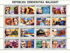 Stamp: Inventors and Inventions (Madagascar(Inventors) Mi:MG 1478 ...