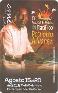 Transport Ticket: Pasajero MIO (Transportes MIO, ColombiaCol:CO-MIO-017