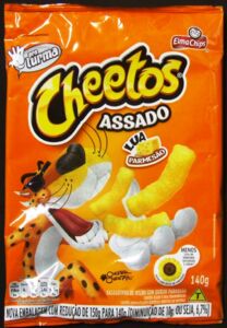 Food Label: Cheetos - Assado - Lua Parmesao (Pepsico Brasil, Brazil ...
