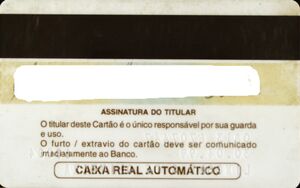 Bank Card: Intra-bank Card (Banco Real, BrazilCol:BR-GM-0004.02
