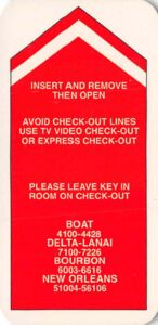 Hotel Card: Colorado Belle - Boat/Delta-Lanai/Bourbon/New Orleans ...