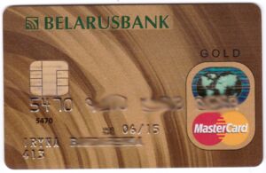 Bank Card: Belarusbank (Belarusbank, BelarusCol:BY-MC-0086.02