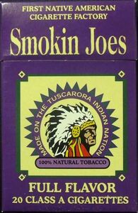 Cigarette Pack: Smokin Joes (United States of America) Col:US-CT-0262