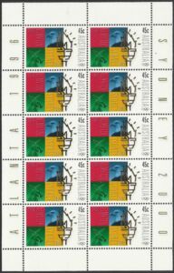 Stamp: Atlanta to Sydney 1996 (Australia(Passing of Olympic Flag to ...