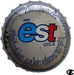 Bottle Cap: Est Cola (Pepsico Co., Thailand) Col:SO-TH-00174
