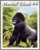 Stamp: Eastern Gorilla (Gorilla beringei) (Marshall Islands(Endangered ...