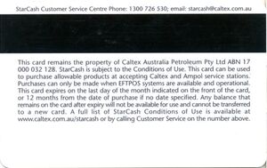Gift Card: Caltex (Caltex, Australia) (Caltex-Ampol) Col:AU-CALT-003 ...