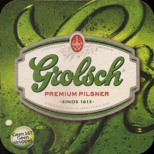 Beer Coaster: Grolsch (Grolsch, NetherlandsCol:NL-003589