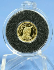 Coin: 1 Dollar (Sitting Bull) (Palau(Smallest Gold Coins of the World ...