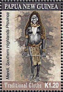Stamp: Mendi, Southern Highlands Province (Papua New Guinea ...